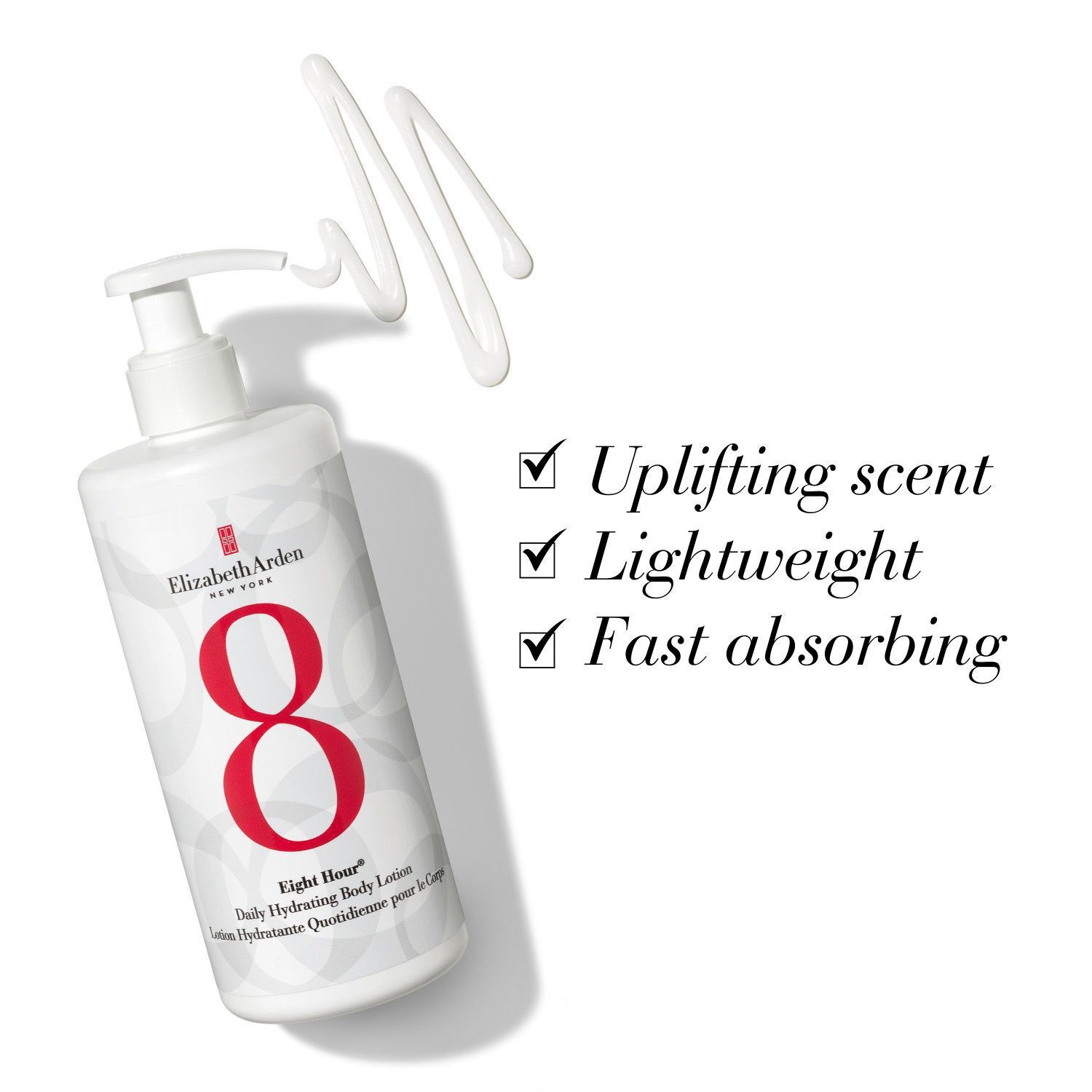 Eight Hour Daily Hydrating Body Lotion 380ml Airport Duty Free Shopping